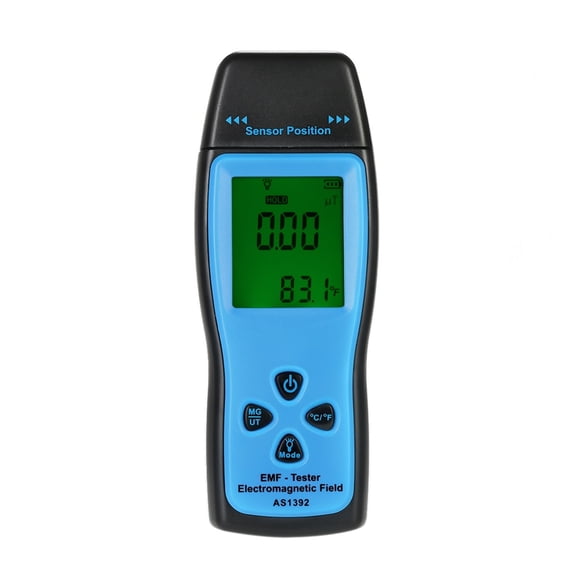 AS1392 Nuclear Radiation Detector LCD EMF Meter Electromagnetic Field ...