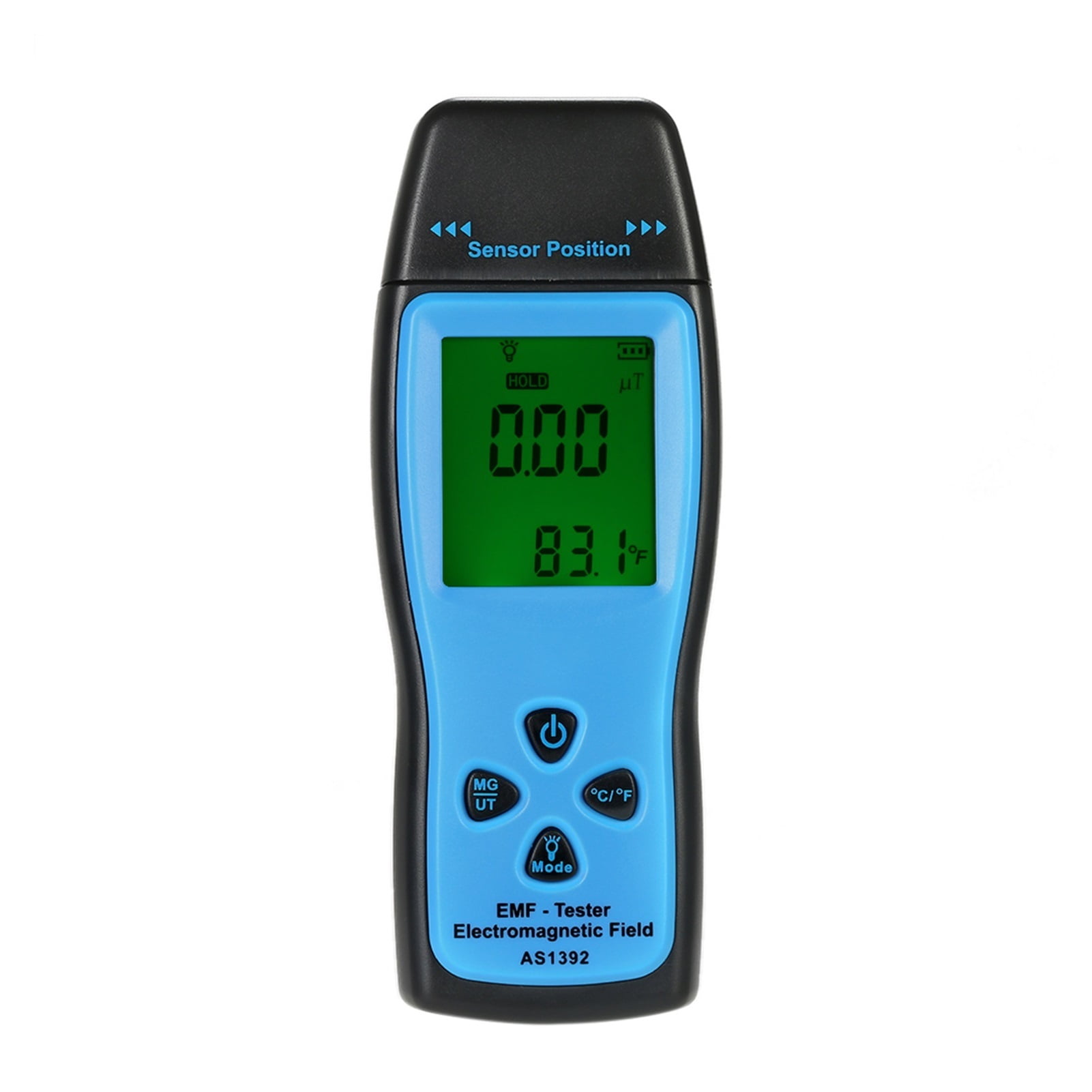 AS1392 Nuclear Radiation Detector LCD EMF Meter Electromagnetic Field ...