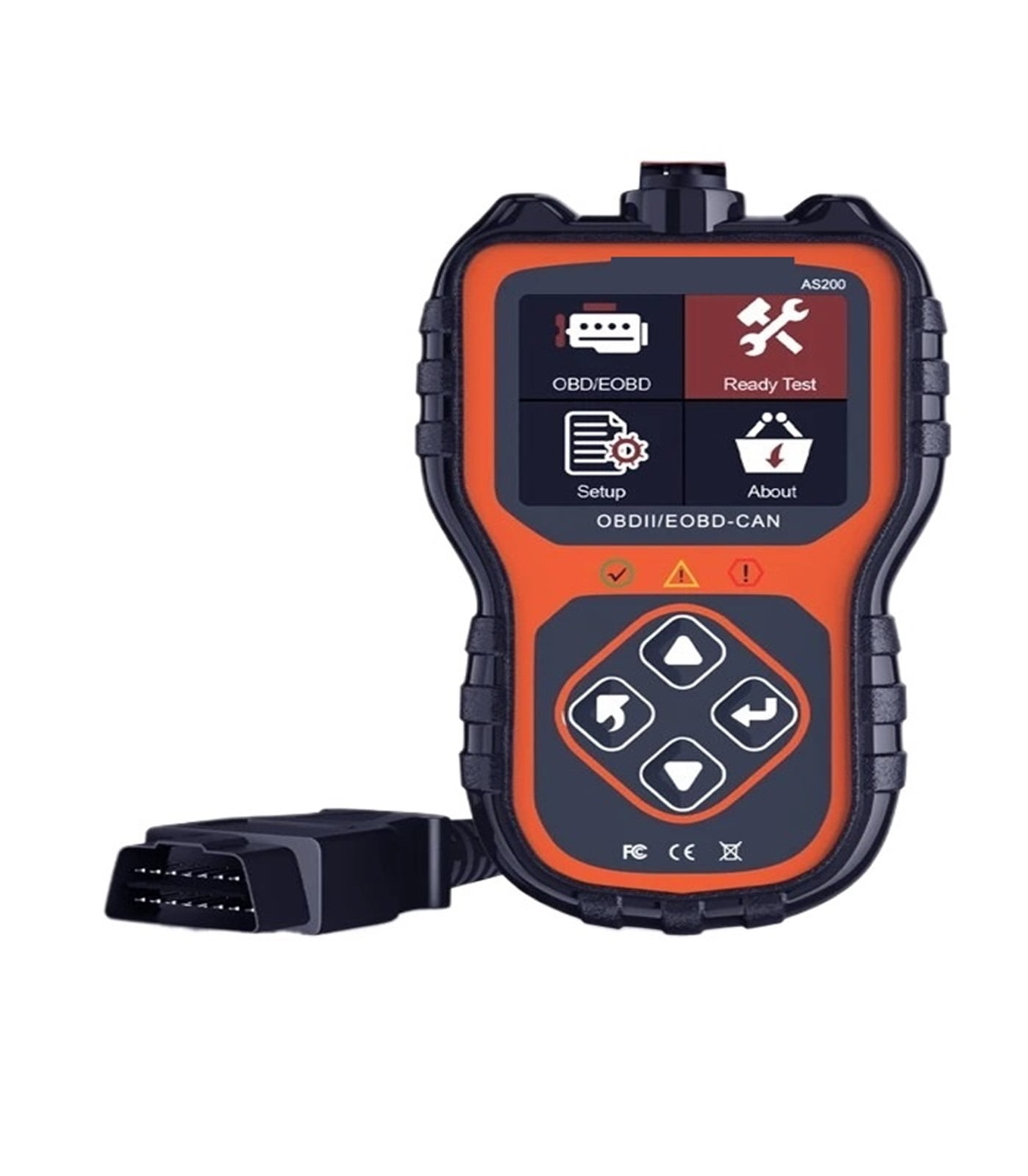 AS200 OBD2 Scanner Code Reader Data Stream Automotive Tools Engine ...