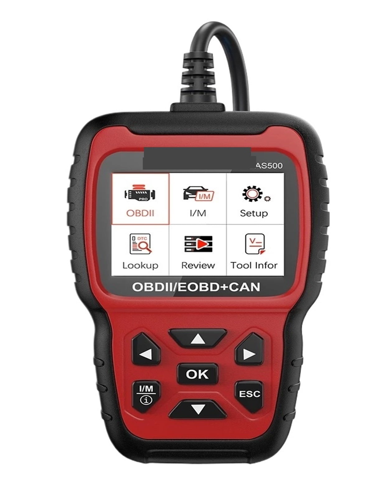 AS500 OBD2 Scanner Mechanical Workshop Tools Enigne Code Reader Read ...