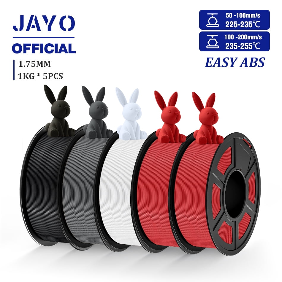 ASA / ABS / Easy ABS Filament 1.75mm 1KG 3D Filament Low Printing Temperature ABS 3D Printer ...