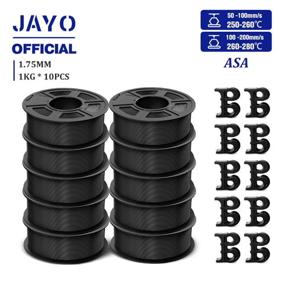 ASA / ABS / Easy ABS Filament 1.75mm 1KG 3D Filament Low Printing ...