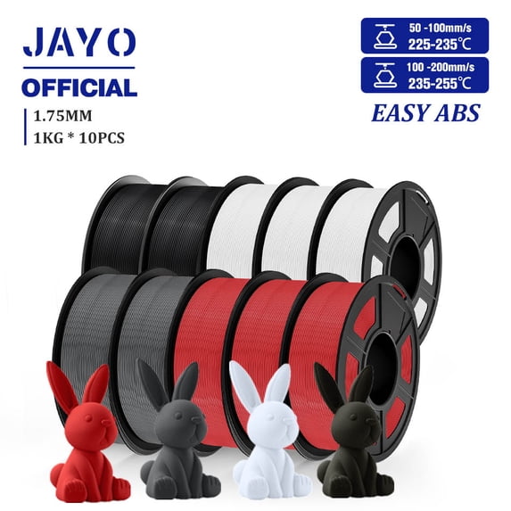 ASA / ABS / Easy ABS Filament 1.75mm 1KG 3D Filament Low Printing ...