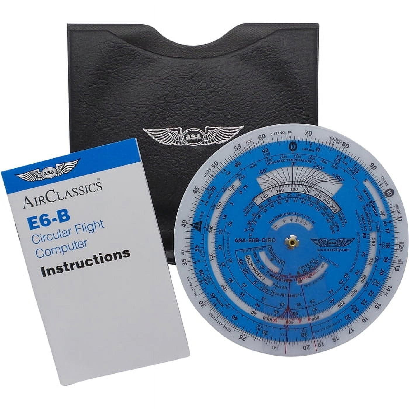 ASA E6B Circular Flight Computer - Walmart.com