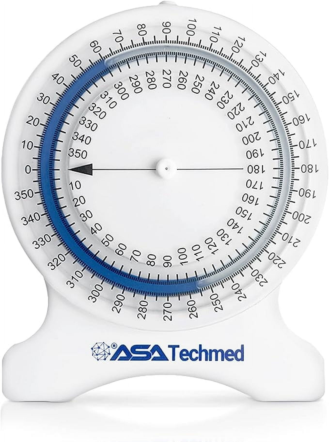 ASA TECHMED Bubble Inclinometer, Range of Motion Measuring Tool ...