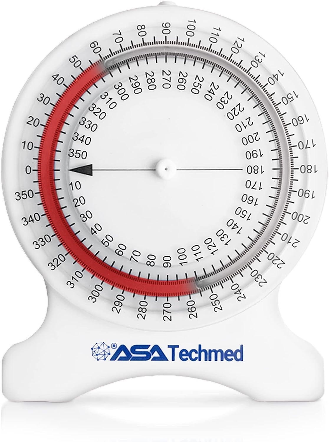 ASA TECHMED Bubble Inclinometer, Range of Motion Measuring Tool ...