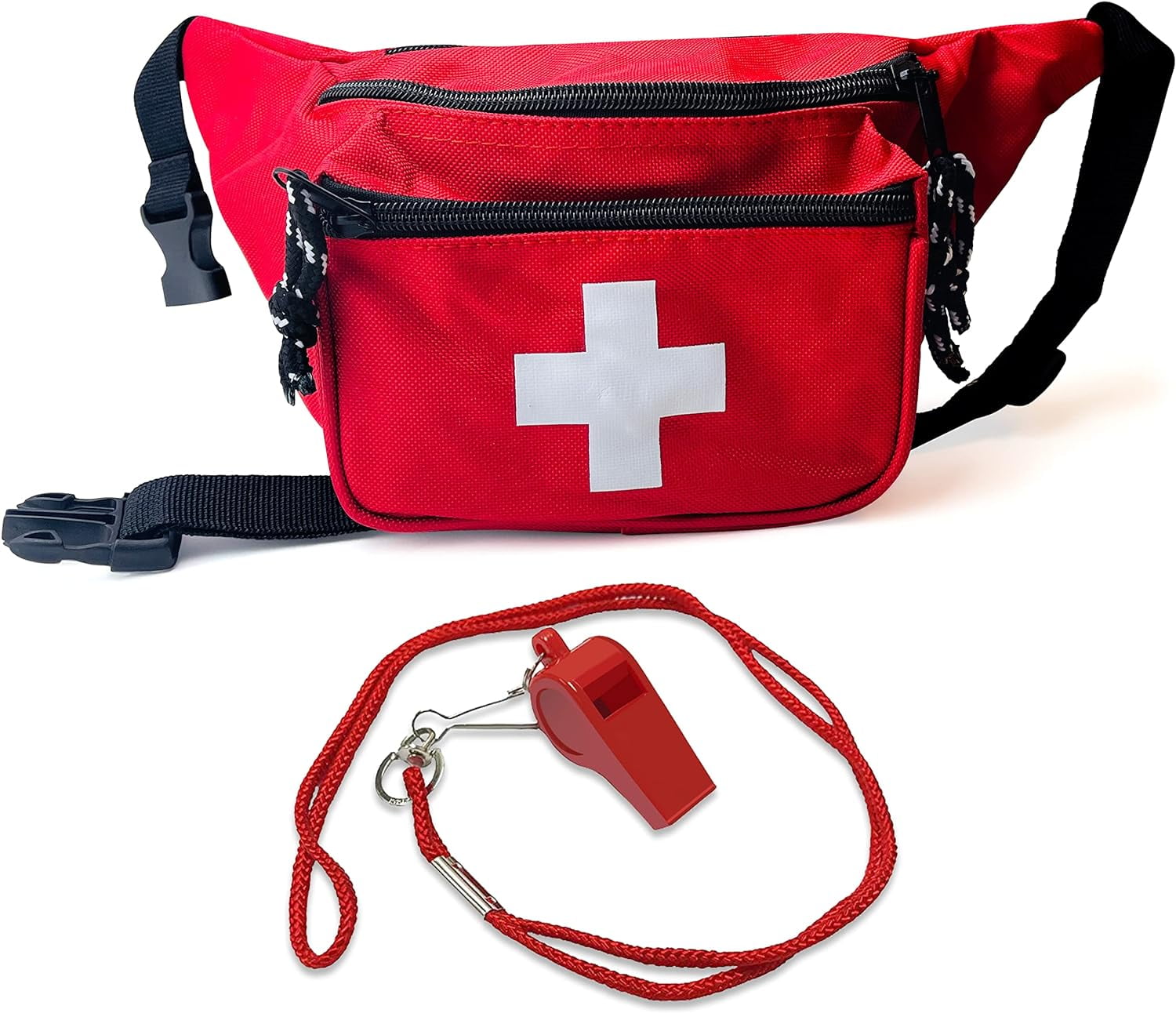 ASA TECHMED Lifeguard Fanny Pack with Whistle Lanyard - Baywatch Style ...