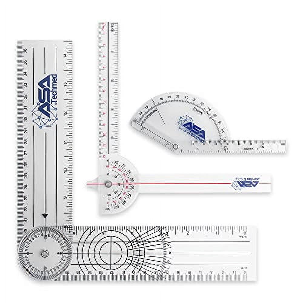 ASA TECHMED Protractor Goniometer Physical Therapy Measurement Tools ...