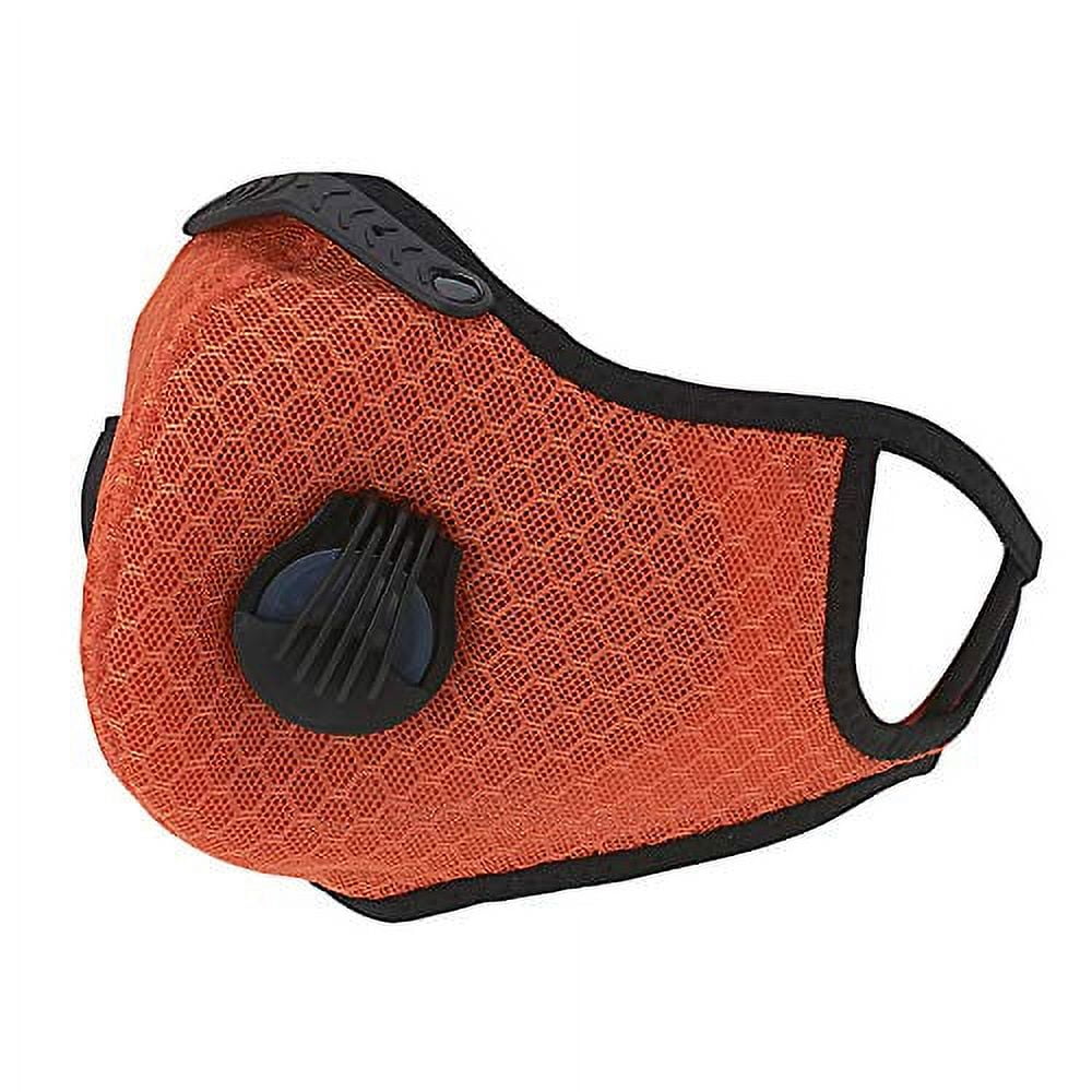ASA TECHMED Reusable Dual Air Breathing Valve Face Mask Cover with ...