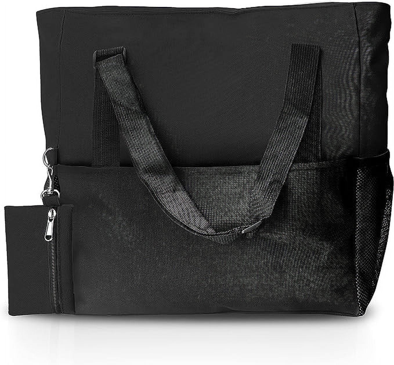 ASA TECHMED Shoulder Canvas Tote Bag - Black - Walmart.com