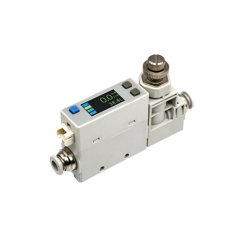 ASAIR AFM07 Aerothermal Mass Flow Meter Compressed air Nitrogen Oxygen ...