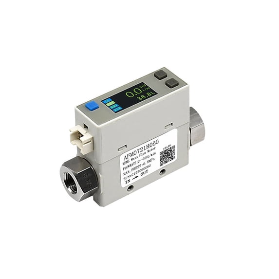 ASAIR AFM07 Aerothermal Mass Flow Meter Compressed air Nitrogen Oxygen ...
