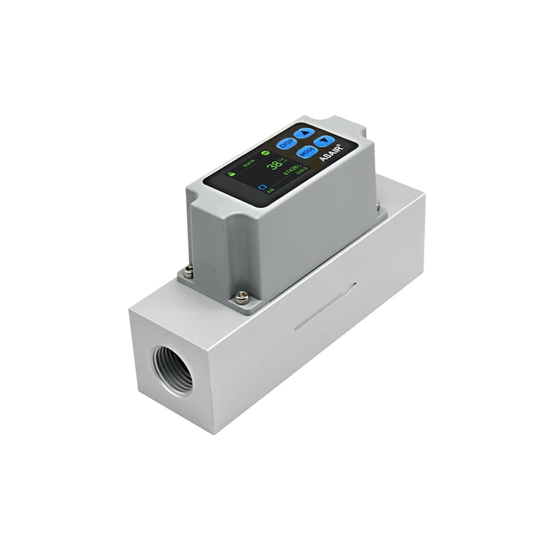 ASAIR AMS3 High Accuracy Large Range Thermal Gas Mass Flow Meter Air ...