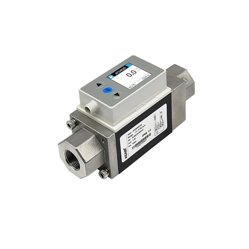 ASAIR Vortex Liquid Water Flow Meter Sensor 2-100L/min Configure ...