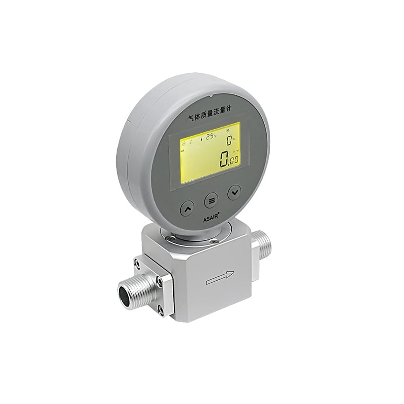 ASAIR thermal mass gas flowmeter AMS2106 compressed air oxygen ...