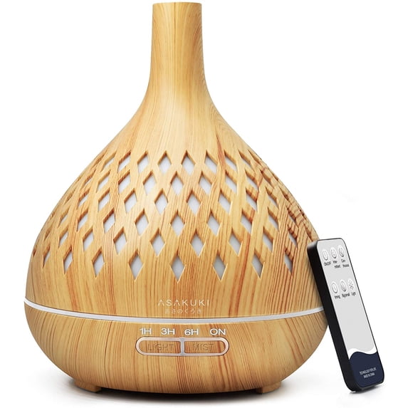 ASAKUKI Essential Oil Diffuser for Large Room, Air Oil Diffuser for ...