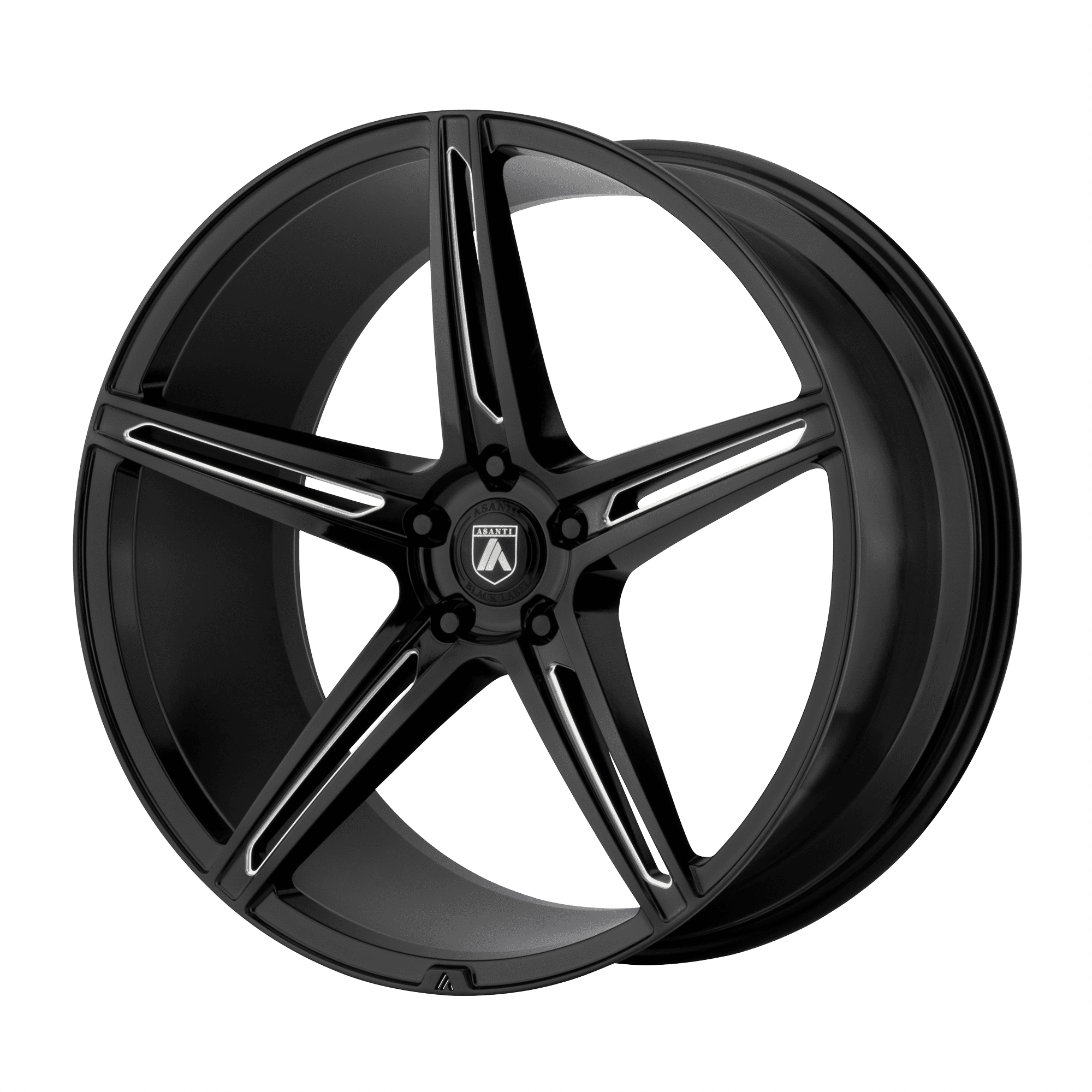 ASANTI BLACK ABL-22 ALPHA 5 20X10.5 BLANK 38ET 72.6CB GLOSS BLACK ...