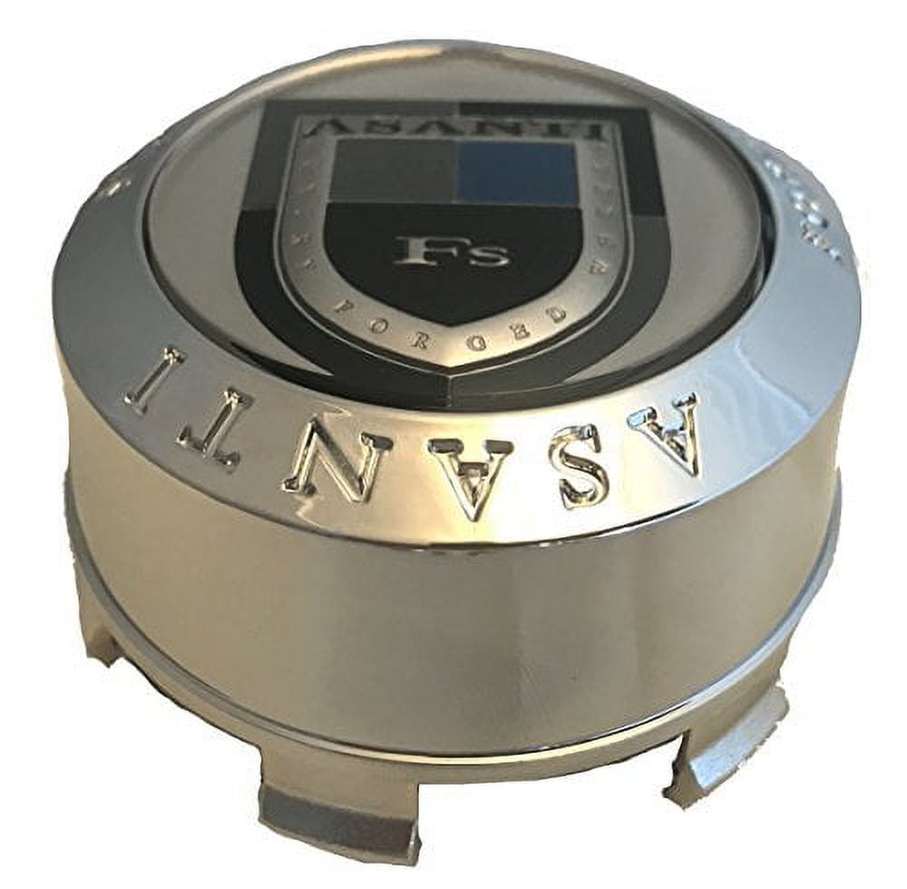 ASANTI Chrome Wheel Center Cap Chrome (Set of 4) # C100-T, PV CAP ...