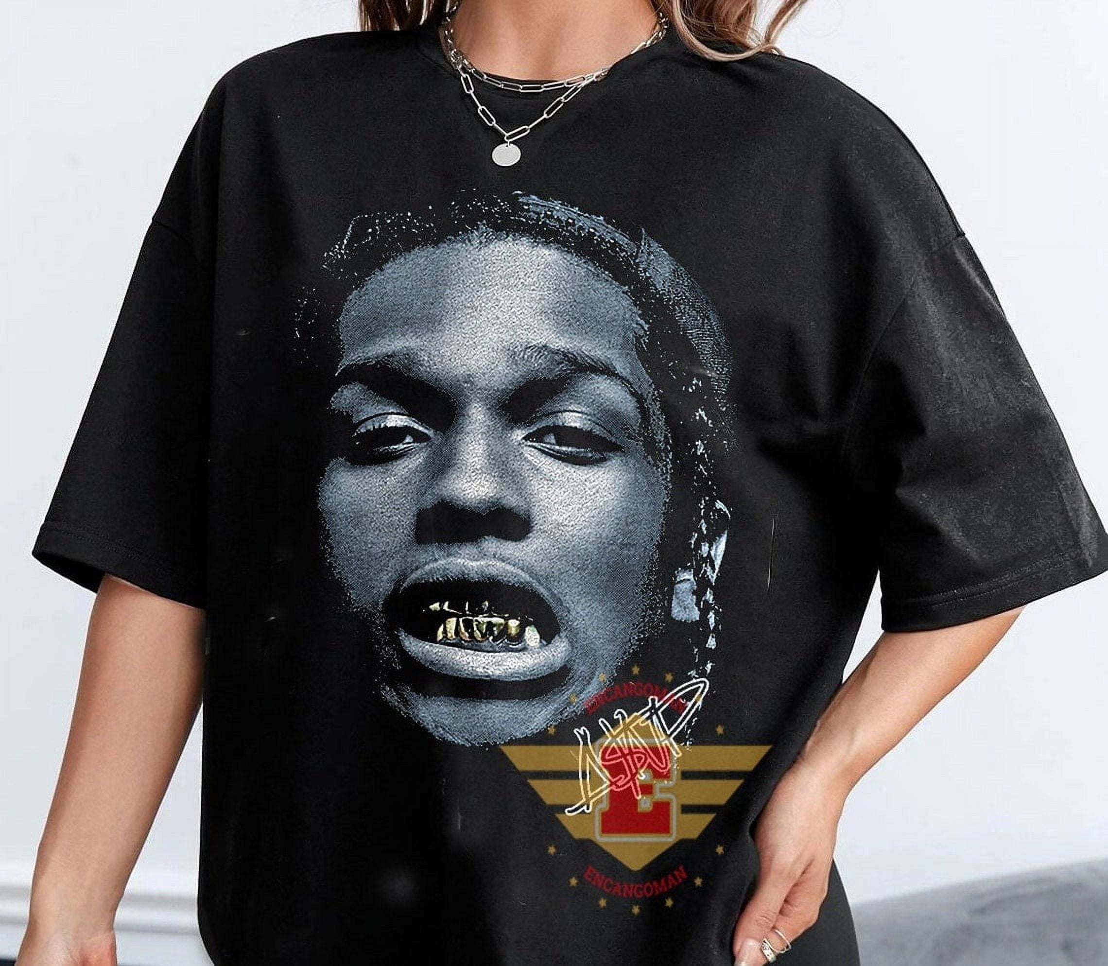 ASAP ROCKY T-SHIRT | Rare Concert Merch Rap Tee | Hip Hop Graphic Tour ...