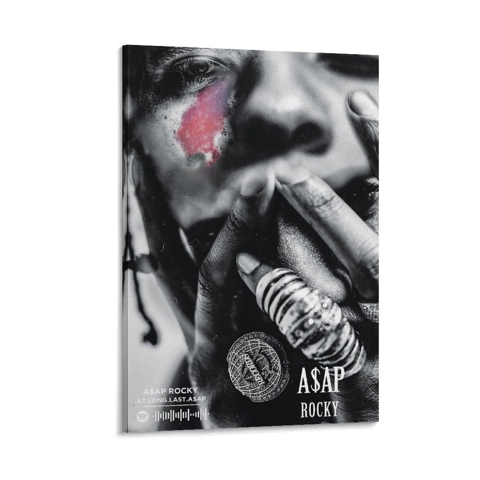 ASAP Rocky At. Long. Last. ASAP Album Cover Canvas Poster Wall Art ...