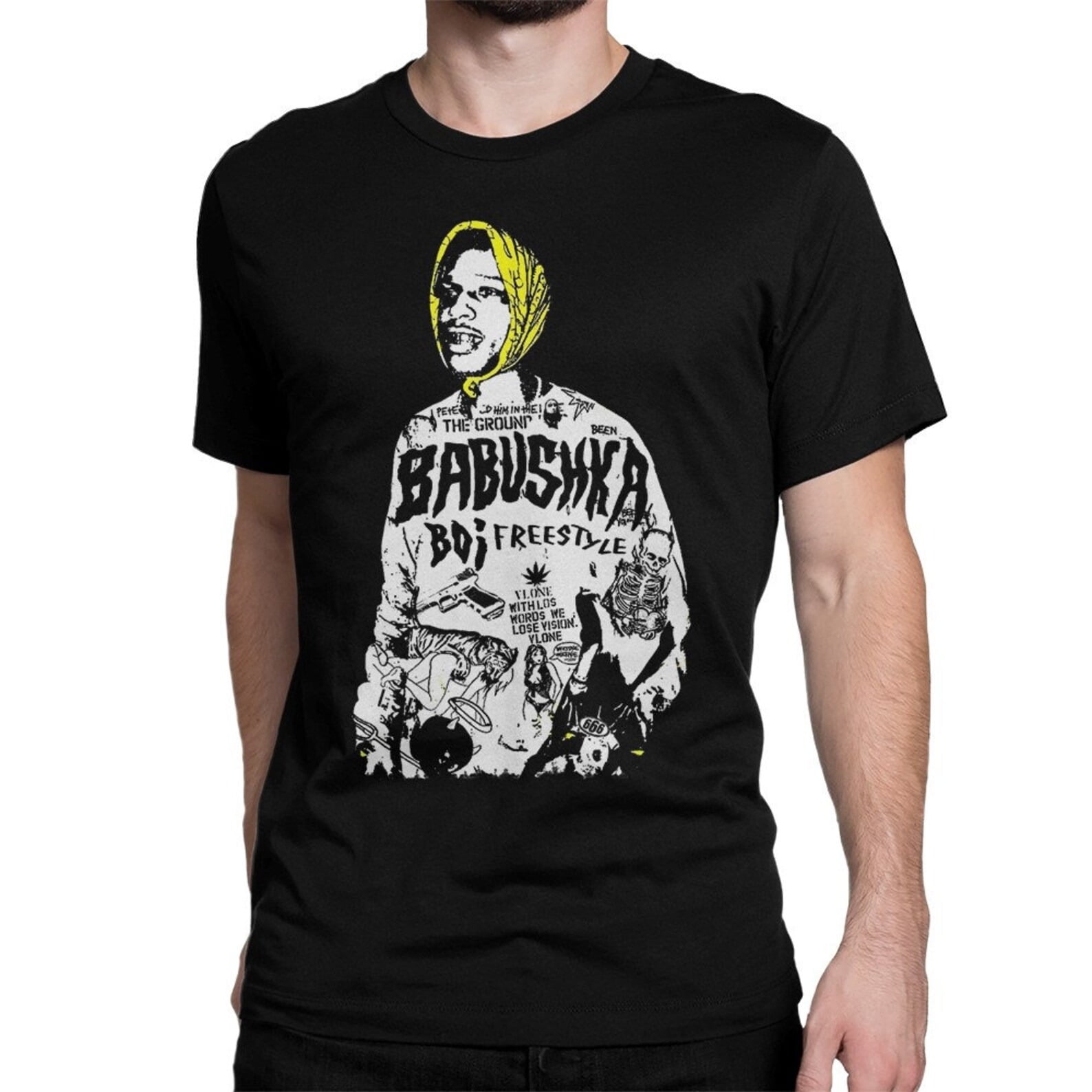 ASAP Rocky Babushka Boi Art T-Shirt, Shirt Gift Vintage Classic Tee ...