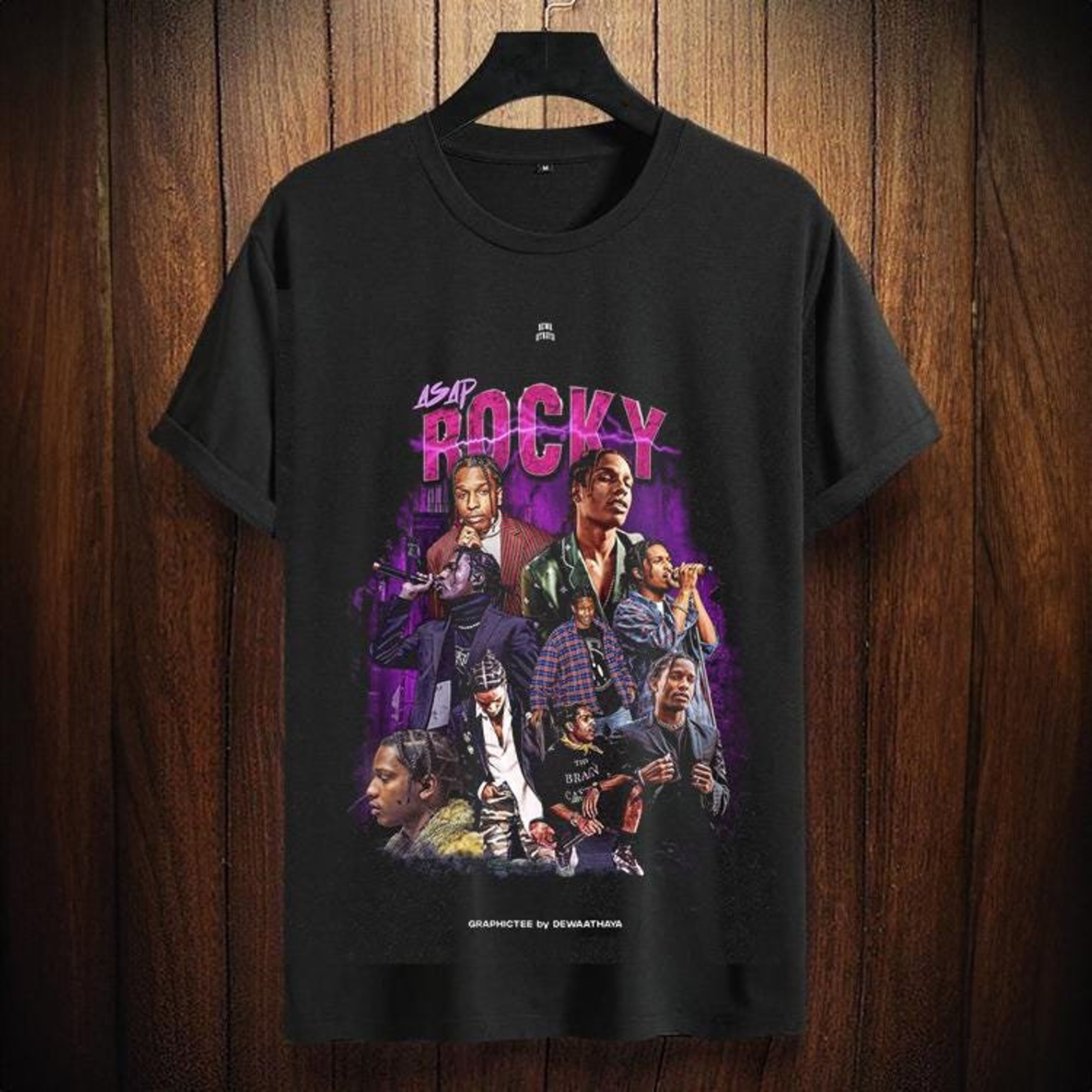 ASAP Rocky Big Face T-shirt, Graphic Tee, Asap Rocky Merch, Rap Shirt ...