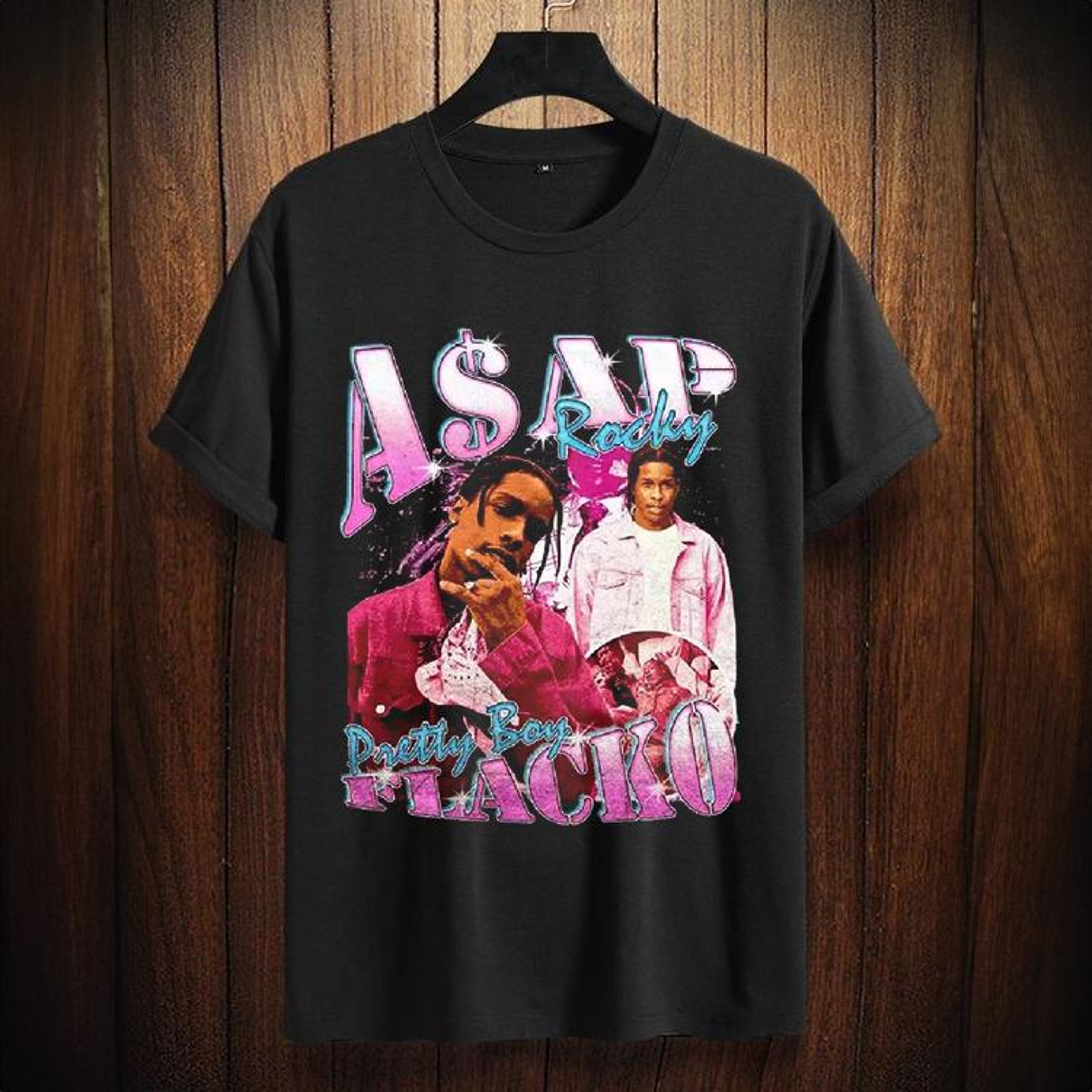 ASAP Rocky Big Face T-shirt, Graphic Tee, Asap Rocky Merch, Rap Shirt ...