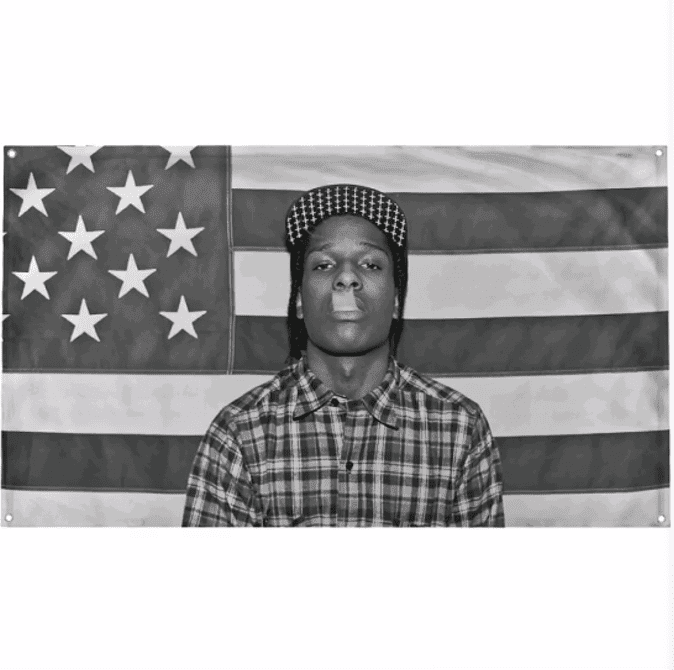 ASAP Rocky Flag for Dorm Bedroom Outdoor Flags 3*5ft Rapper Tapestry ...