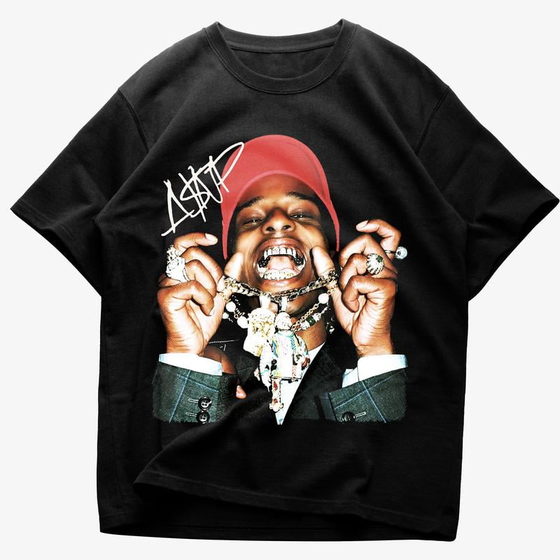 ASAP Rocky Graphic . ASAP. Rapper. Concert. Merch. Hip Hop. Streetwear ...