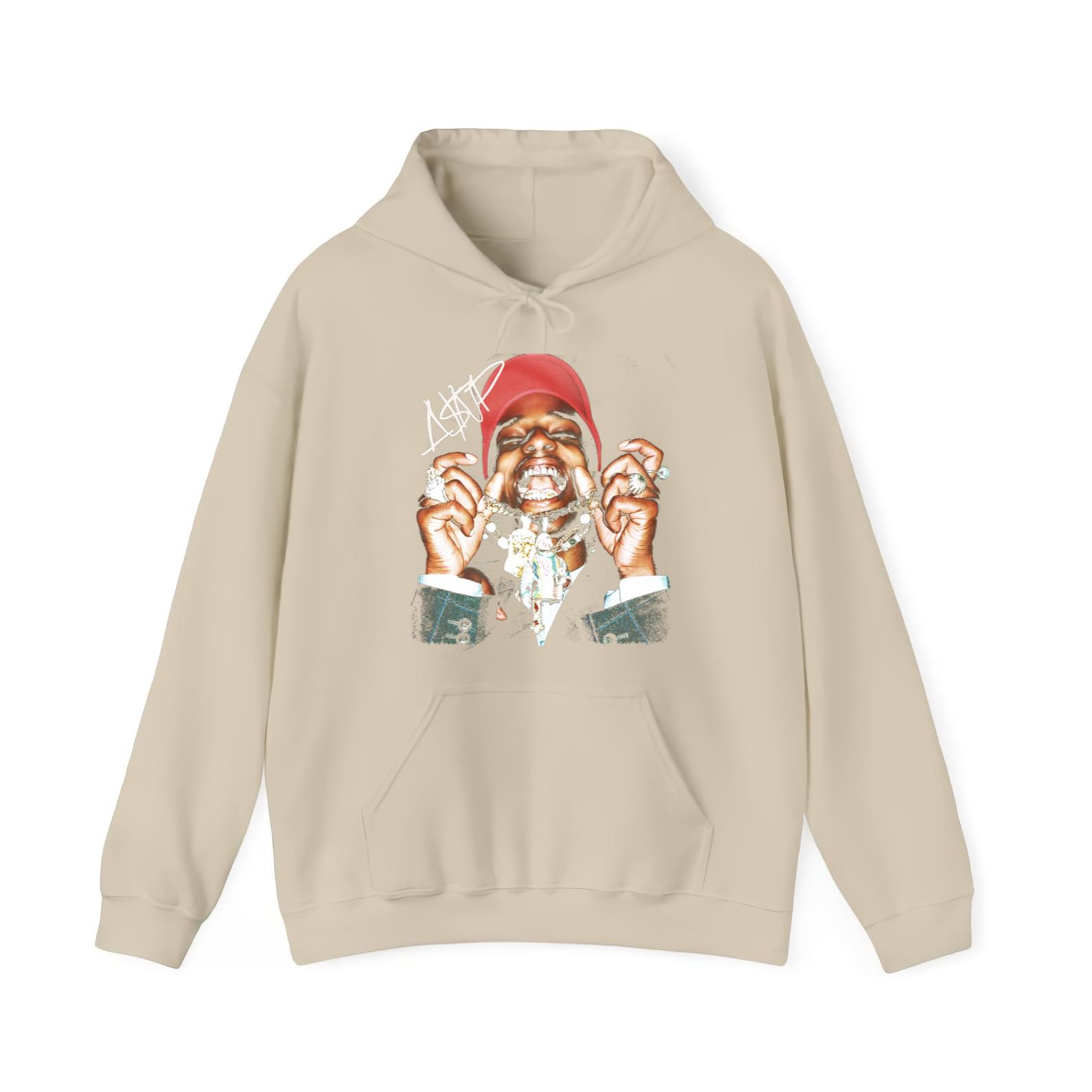 ASAP Rocky Graphic Hoodie, ASAP, Rapper, Concert, Merch, Hip Hop ...