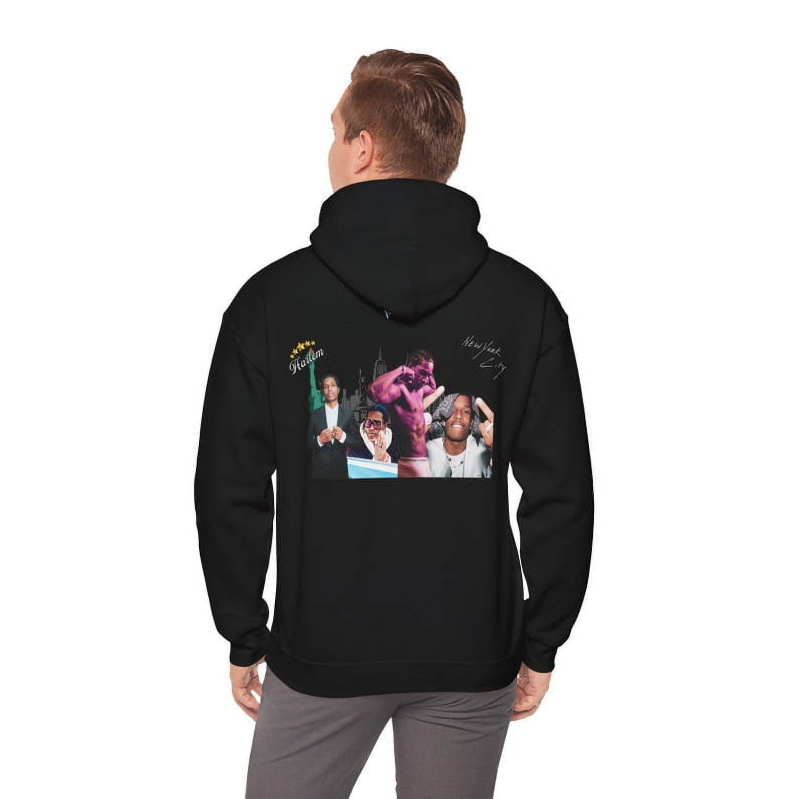 ASAP Rocky Premium Label Hoodie - Essential Noir (Black) - Walmart.com