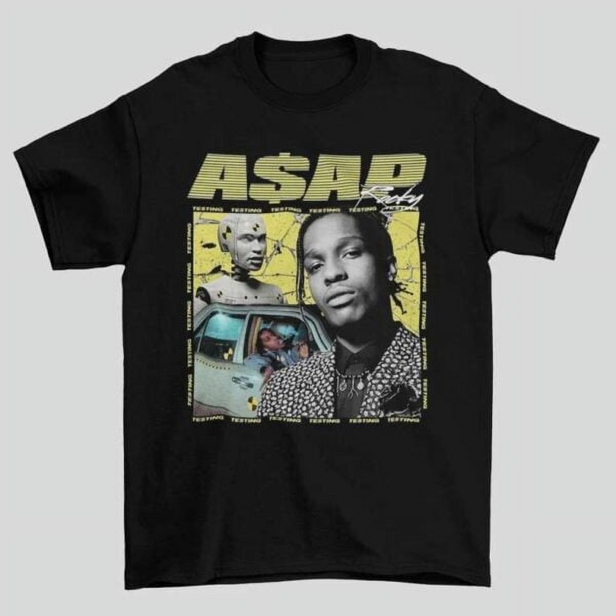 ASAP Rocky Rap T Shirt Merch - Walmart.com