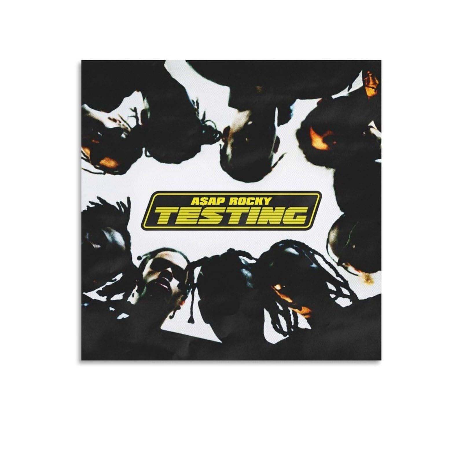 ASAP Rocky Testing Music Album Cover Canvas Poster Bedroom Decor ...