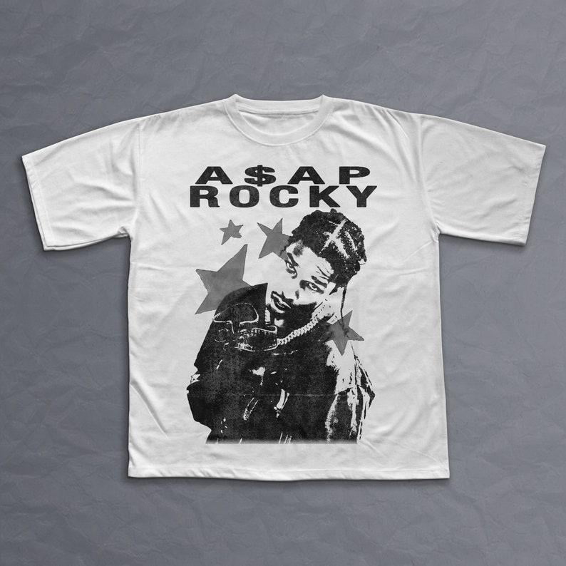 ASAP Rocky . asap Graphic . Rocky Merch. Rap . vintage. gift. Concert ...