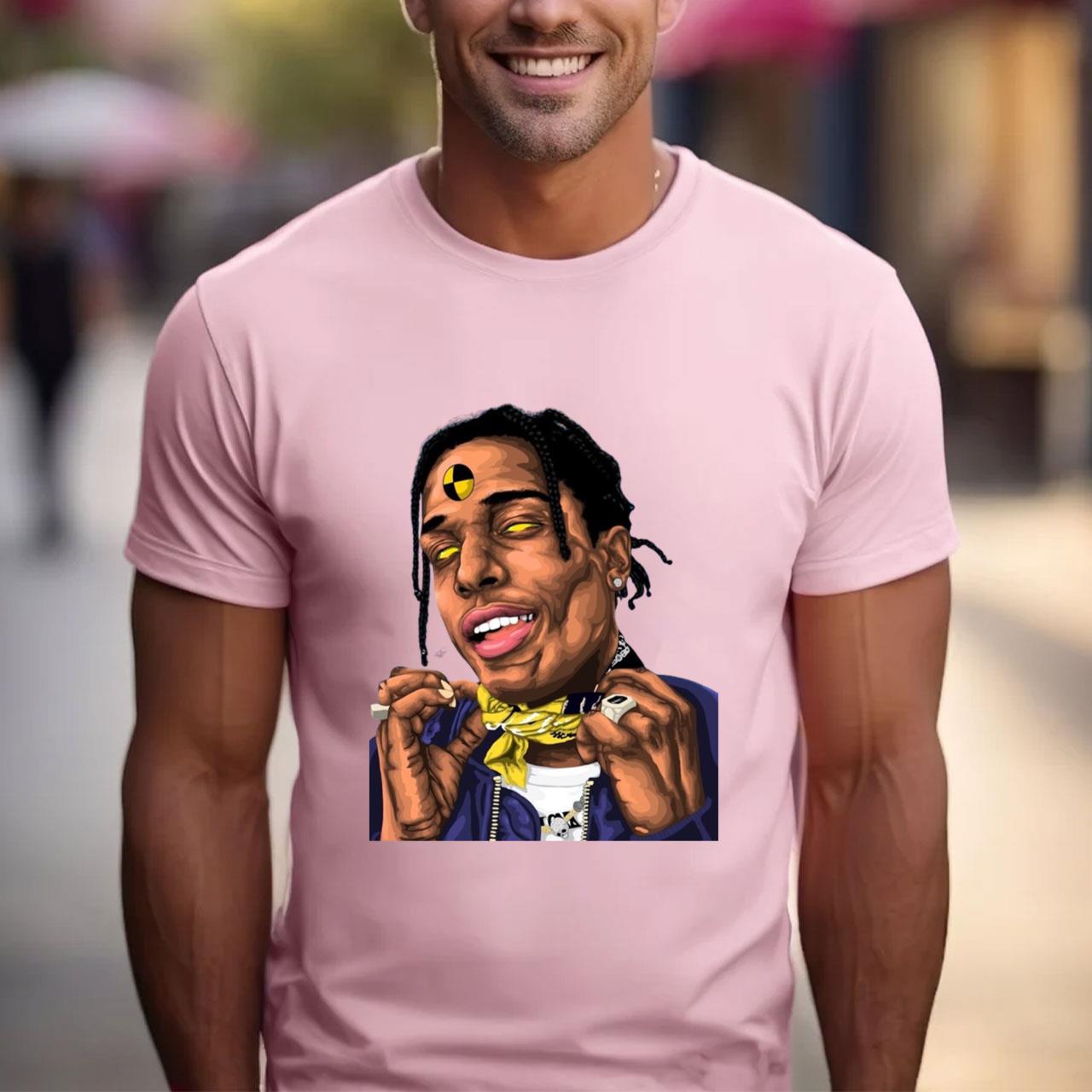 ASAP_Rocky_x_Playboi_Carti_T-shirt-removebg-preview - Walmart.com