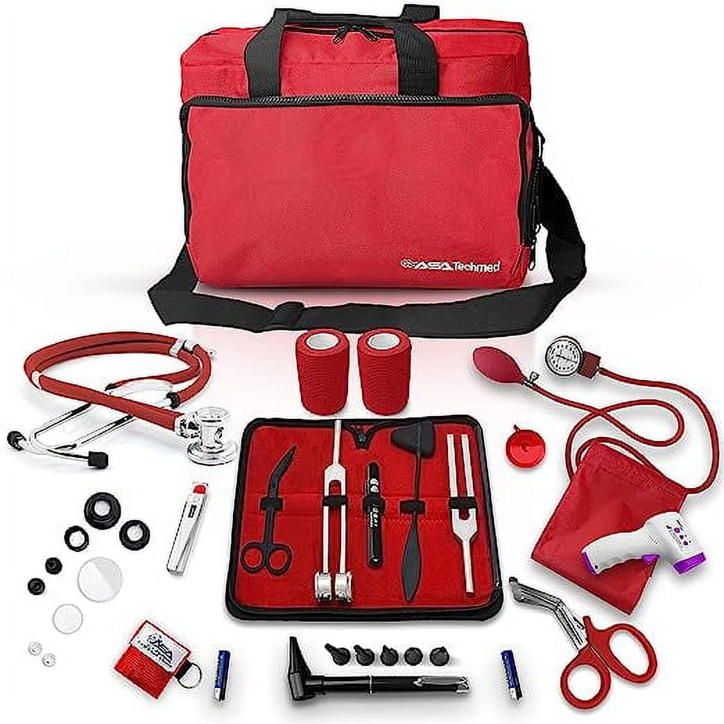 ASATechmed Nurse Starter Kit - Stethoscope, Blood Pressure Monitor ...