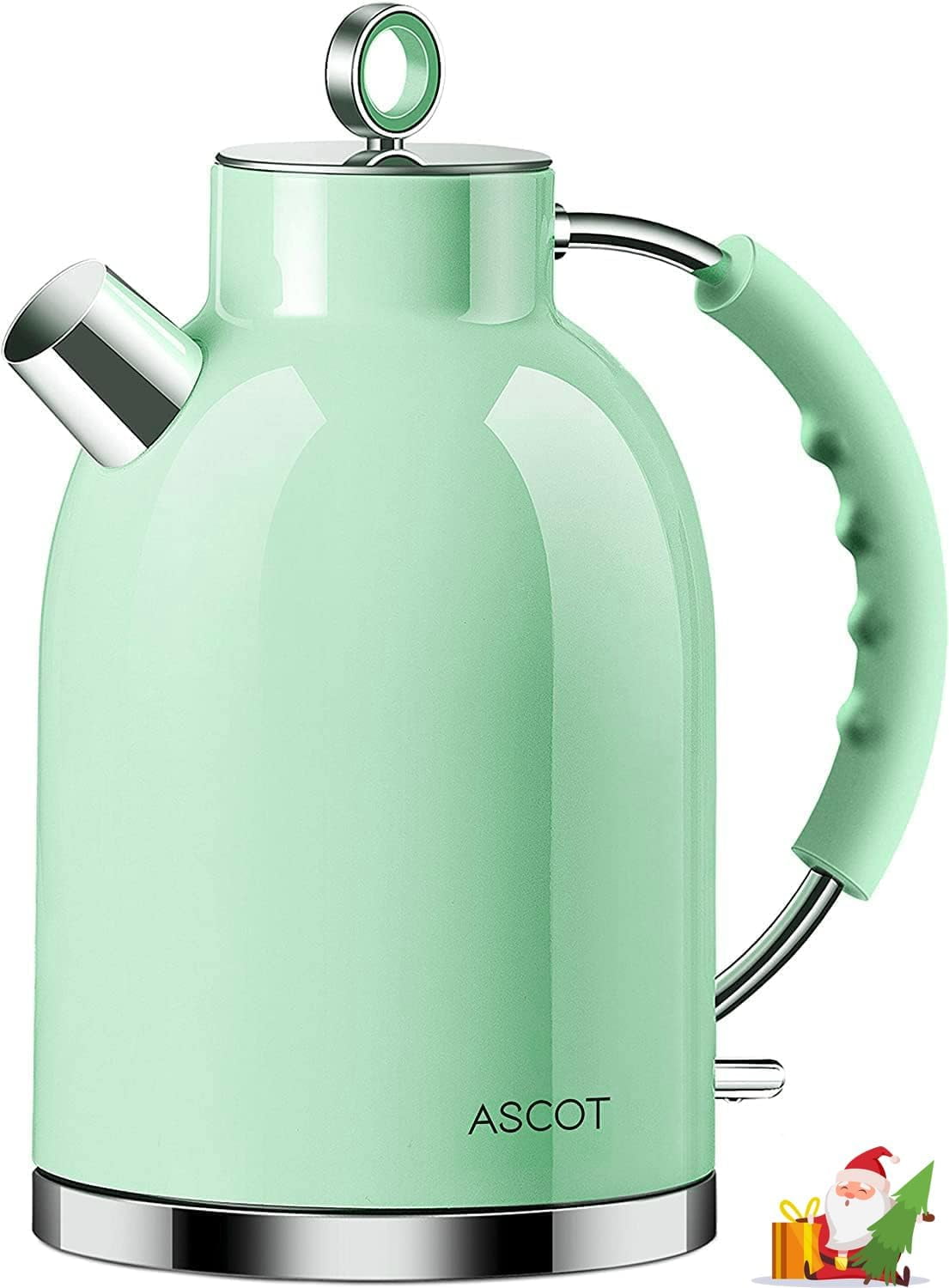 ASCOT Electric Kettle, Stainless Steel Electric Tea Kettle Gifts for ...