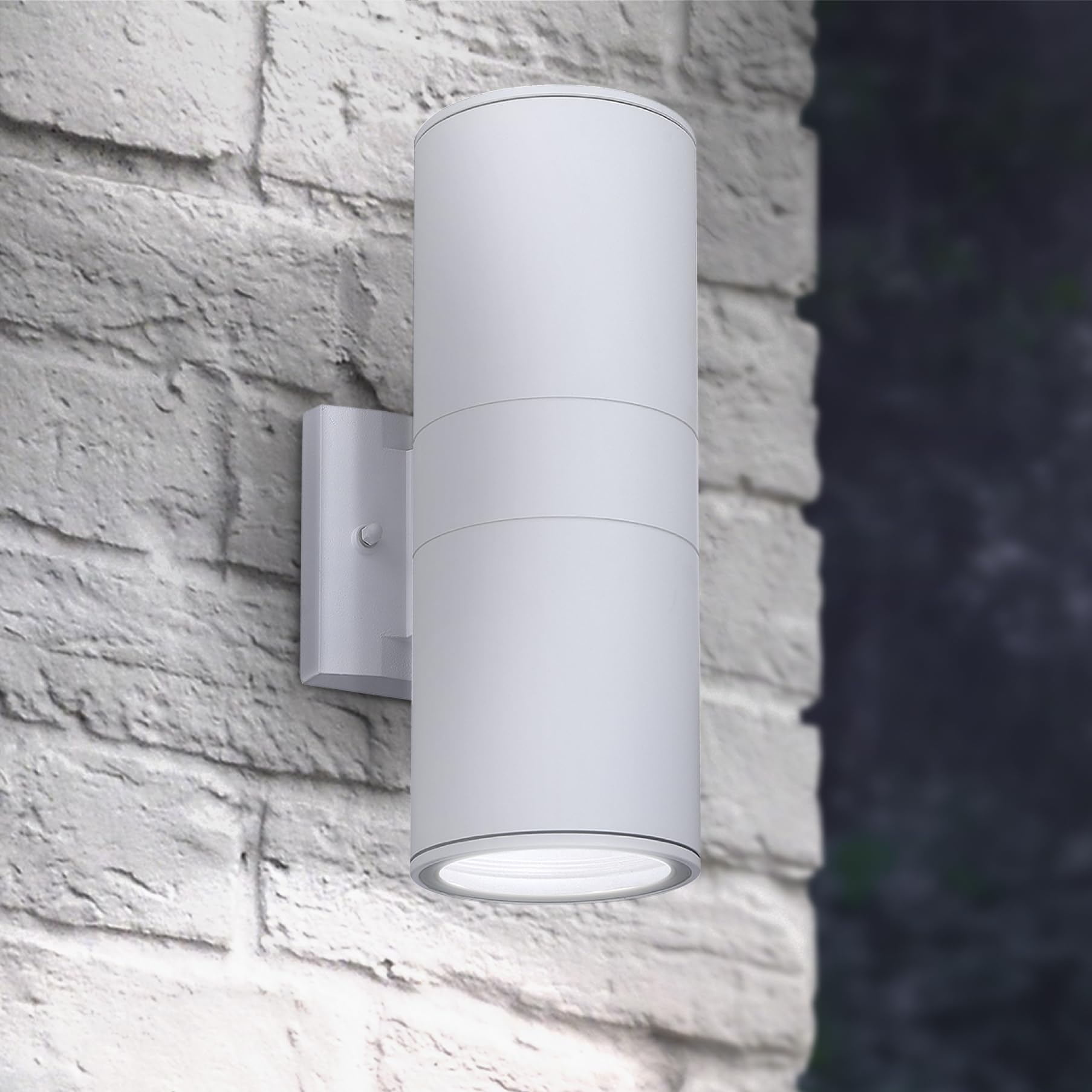 EGYMEN Modern Outdoor Wall Light - Rust Proof Engineering Plastic Wall ...