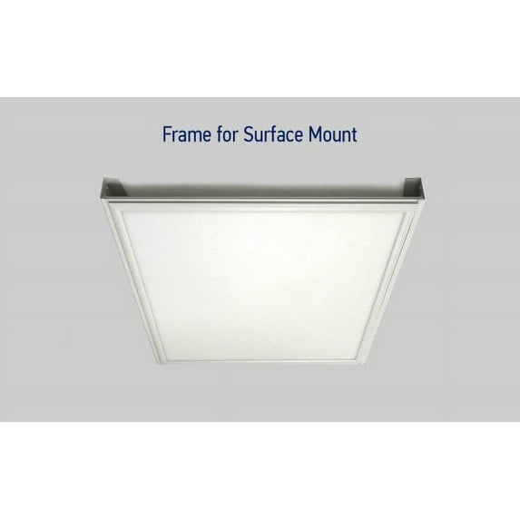 ASD 2x2 Surface Mount Frame for LED Flat Panel Light - Aluminum Surface ...