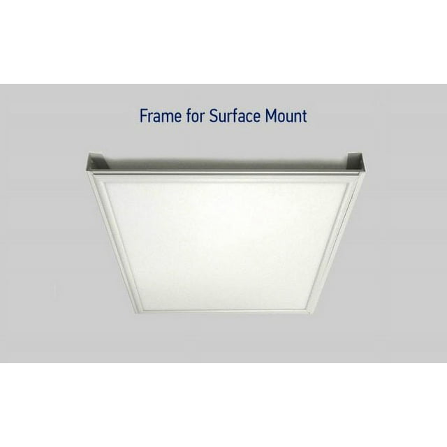 ASD 2x2 Surface Mount Frame for LED Flat Panel Light - Aluminum Surface ...