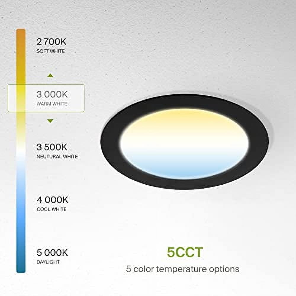 ASD 3 Inch LED Recessed Light - 2700K/3000K/3500K/4000K/5000K, 6W 30W ...