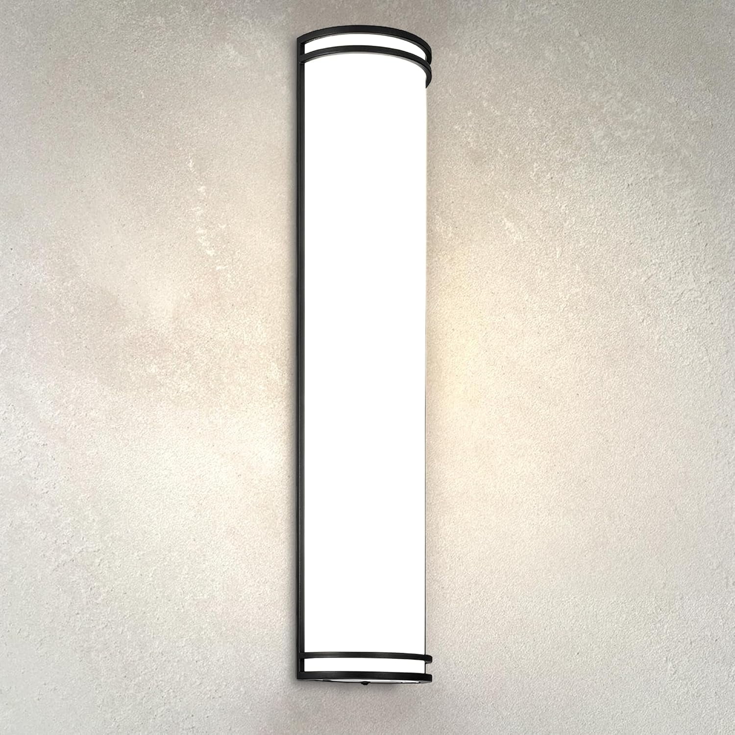 ASD 36 Inch LED Outdoor & Indoor Wall Mount Light Fixture - Matte Black ...