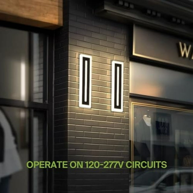 ASD LED 36 Inch Long Flush Mount Wall Light Fixture | 30W 2500LM 3000K ...