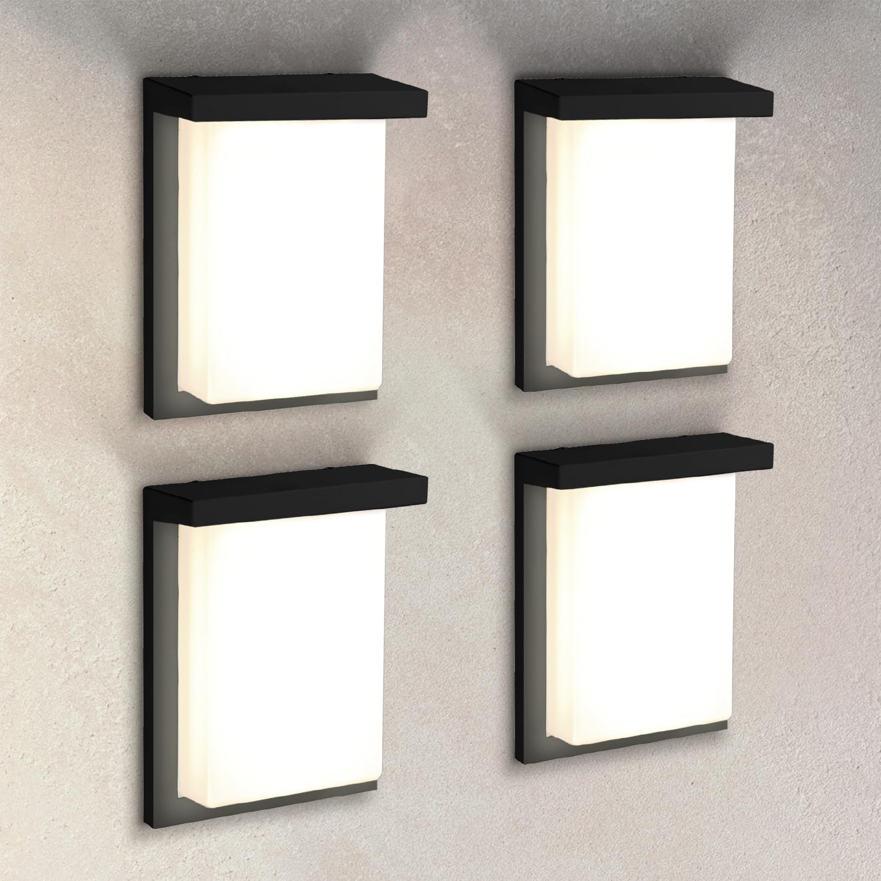 Ozarke Svelte Outdoor Linear Wall Lamp 32 Inches - Dimmable with Remote - Walmart.com