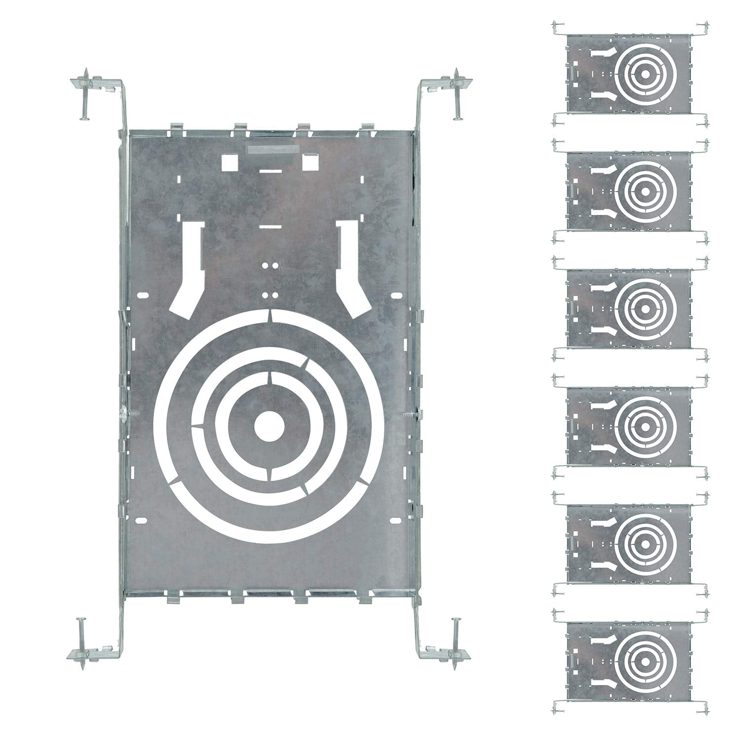 ASD New Construction Mounting Plate with Round Holes - 3/4/6 Inch ...