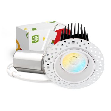 Smart Recessed Lighting, 4 inch RGB LED Recessed Lighting with Warm ...