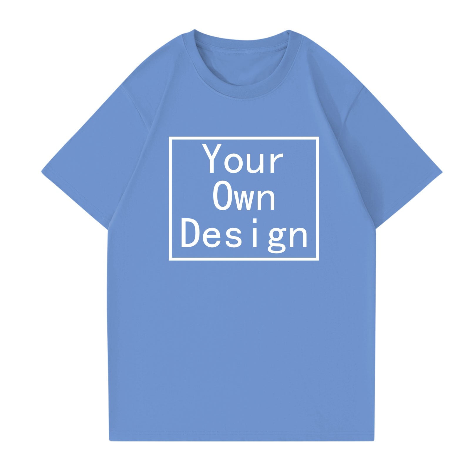 ASDFVBKG Custom Tshirt Women Add Your Own Text Design Front Print ...