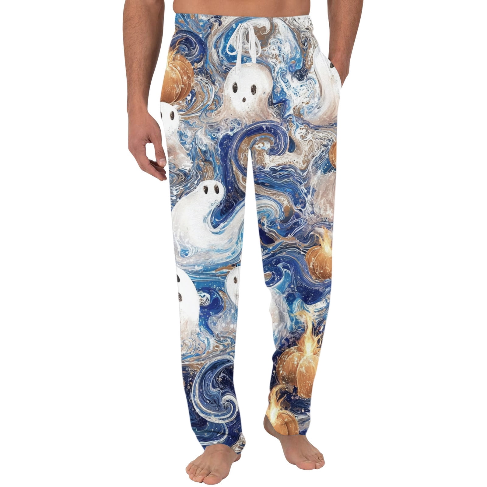 ASDFVBKG Halloween Pajama Pants for Men Hallowmas Pj Pants for Men ...