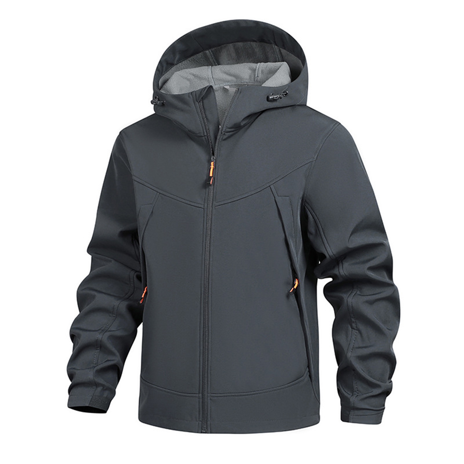 ASDFVBKG Jackets for Men Fleece Waterproof Lightweight Zip Up Hiking ...