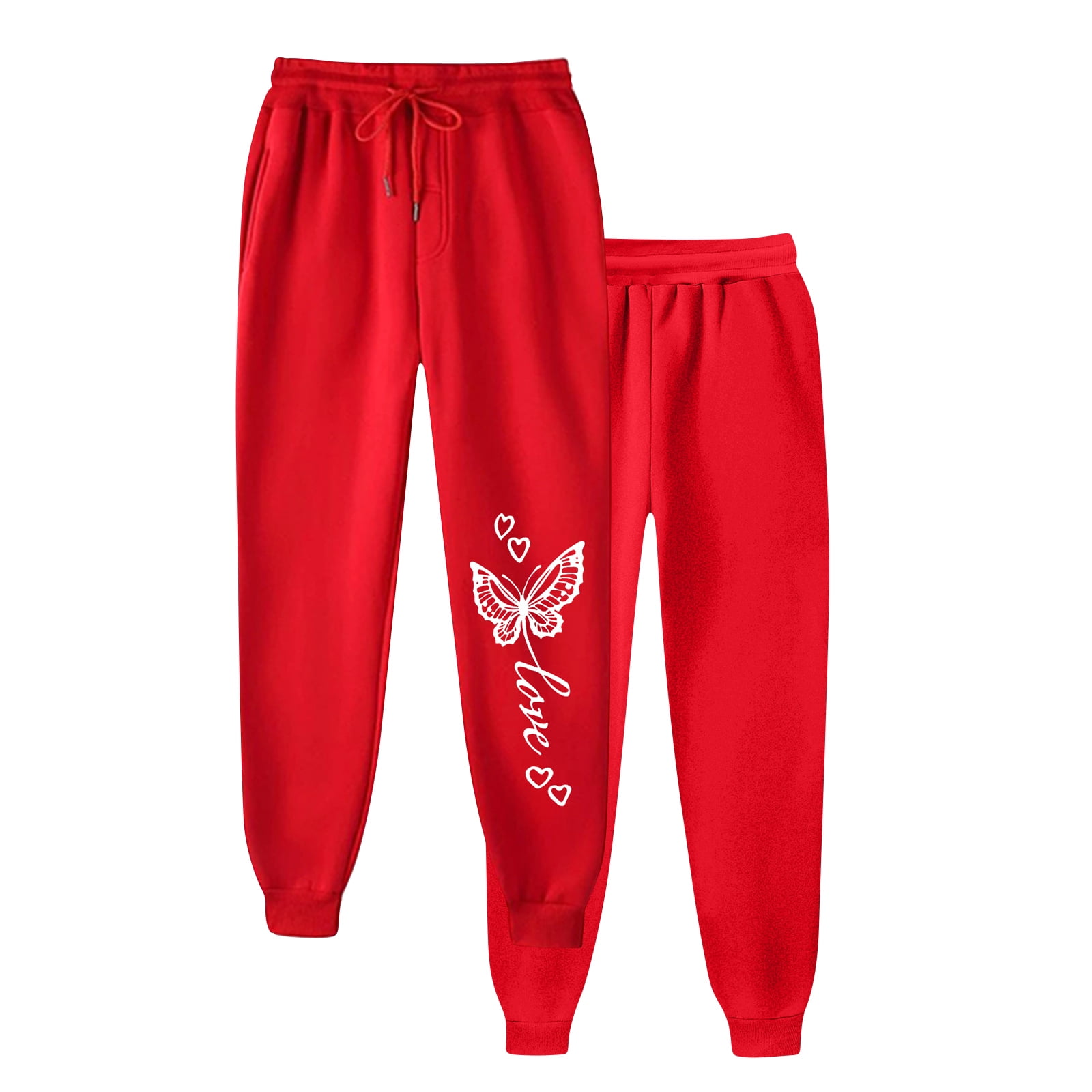 ASDFVBKG Joggers Sweatpants for Women and Men Unisex Casual Drawstring ...